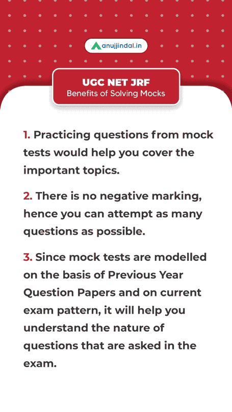 UGC NET JRF Mock Test - Anuj Jindal
